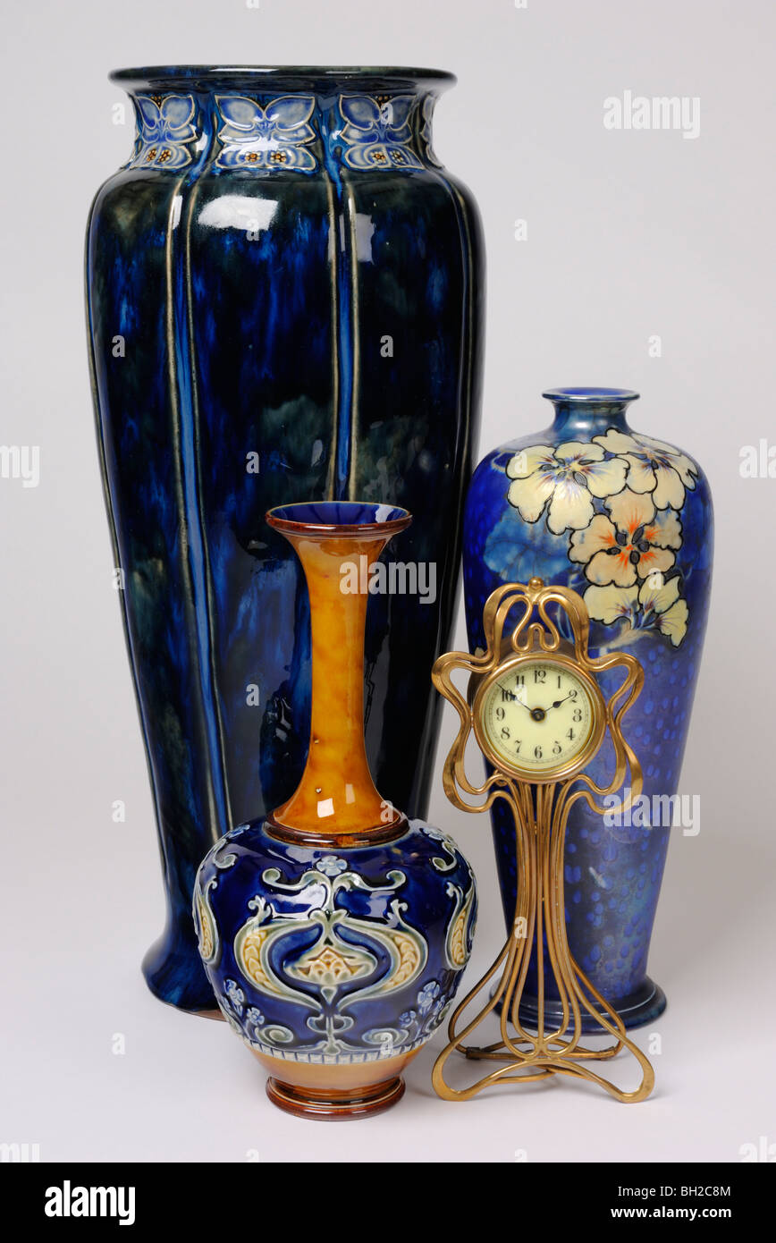 A group of antique vases Stock Photo - Alamy