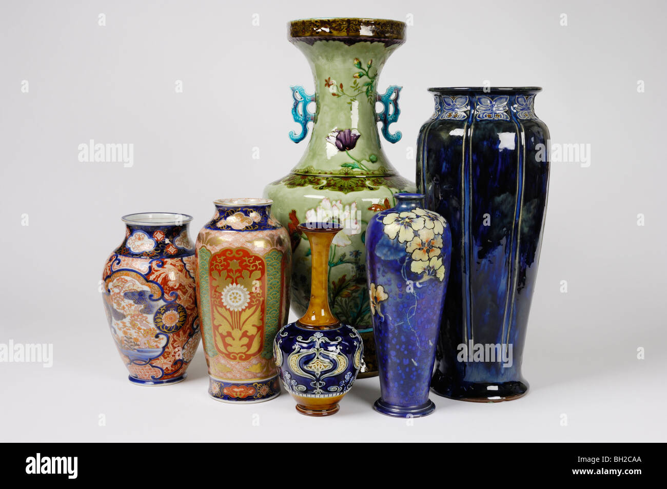 A group of antique vases Stock Photo - Alamy
