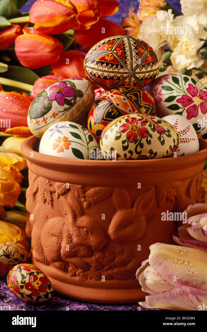Festivals religious easter coloured egg hi-res stock photography and ...
