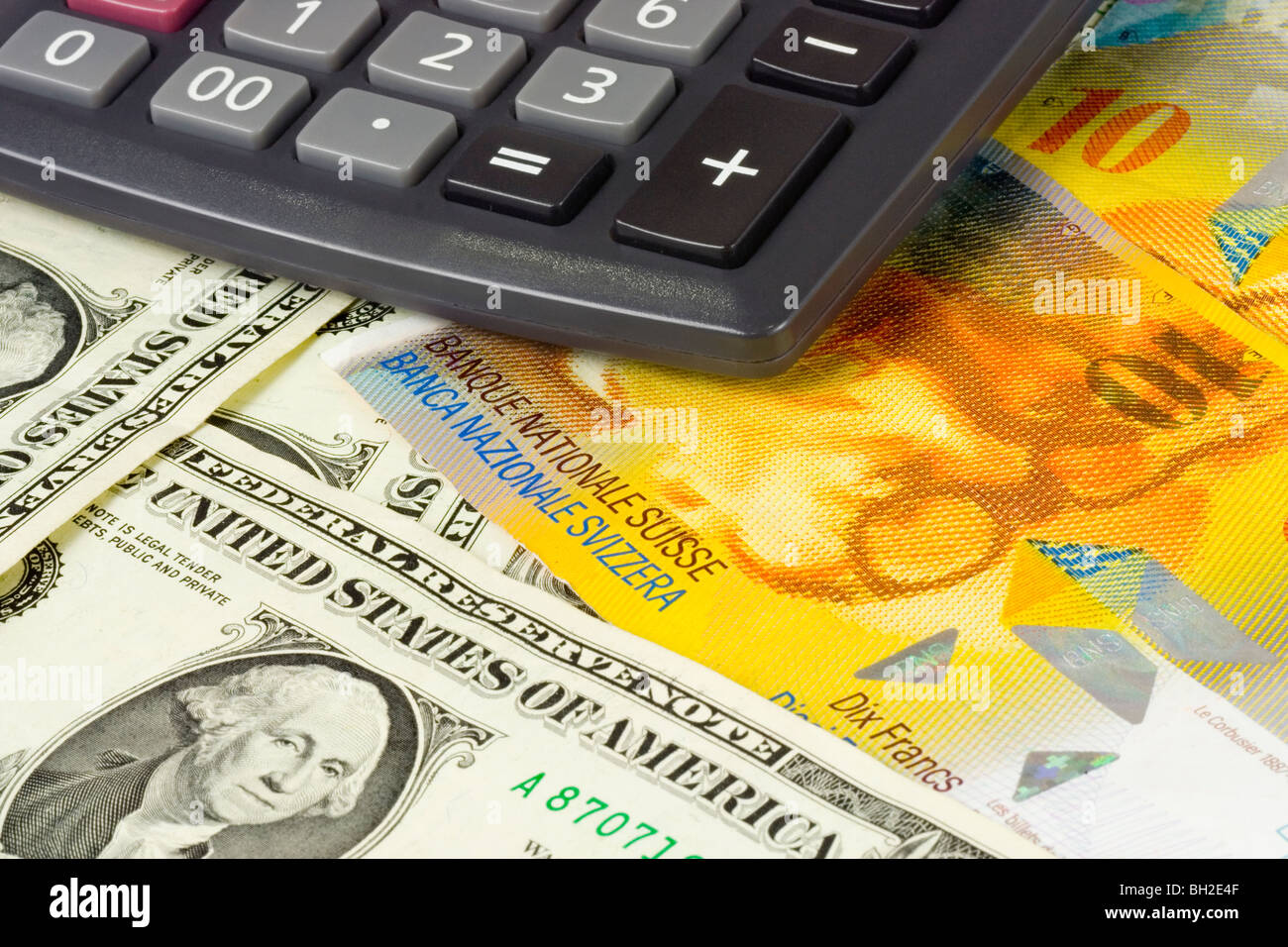 Usd dollar swiss franc hi-res stock photography and images - Alamy