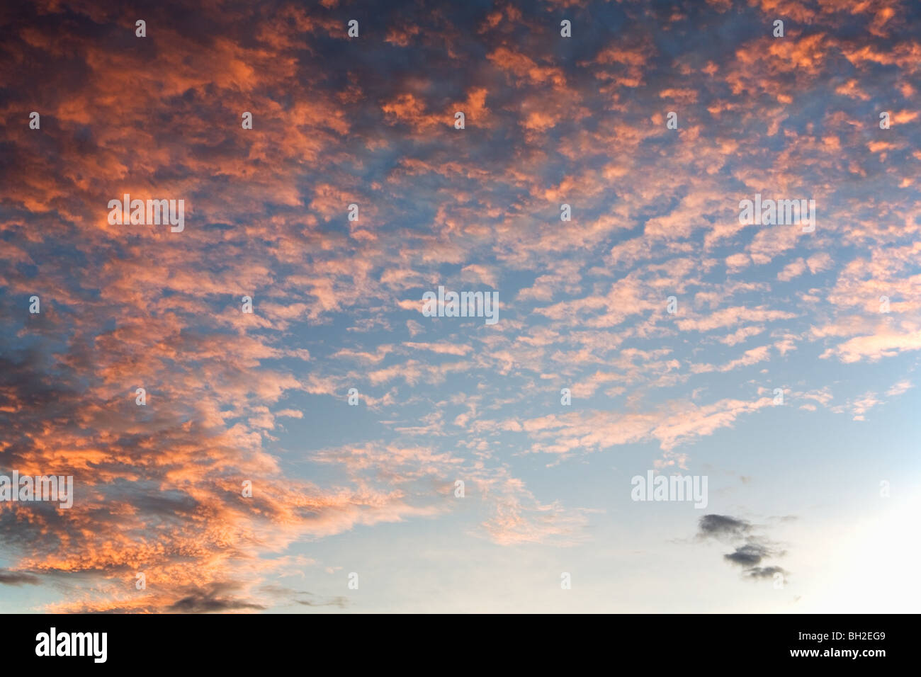 Clouds at Sunset Stock Photo - Alamy