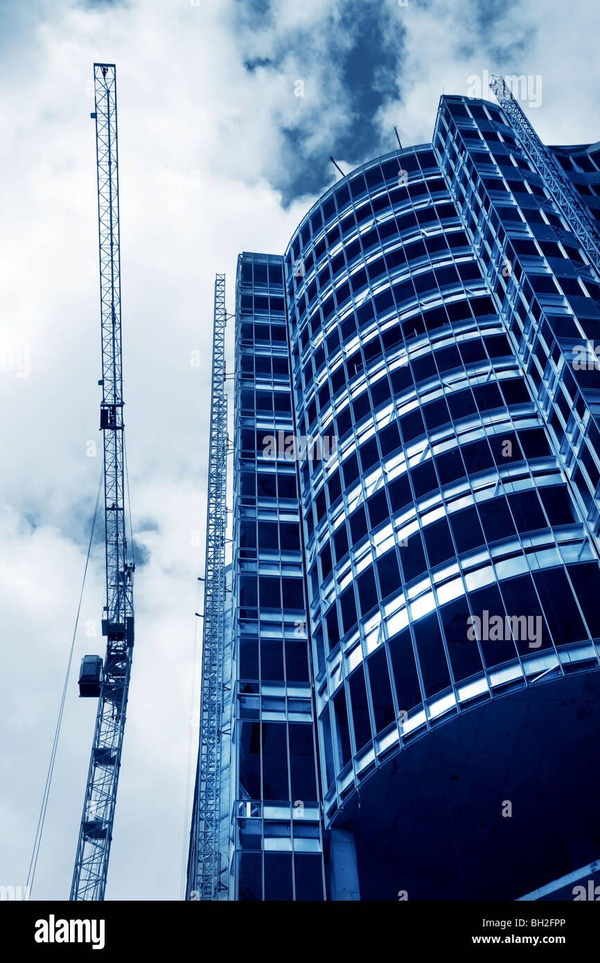 Modern industry apartments and high rise building technology hi-res ...