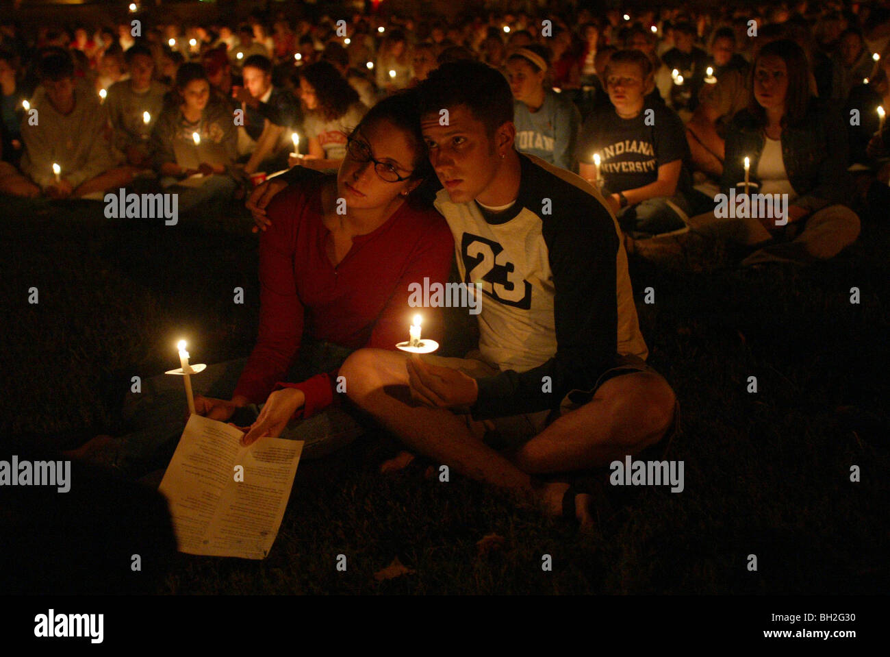 Hundreds attend a candlelight ceremony and interfaith rememberance on ...