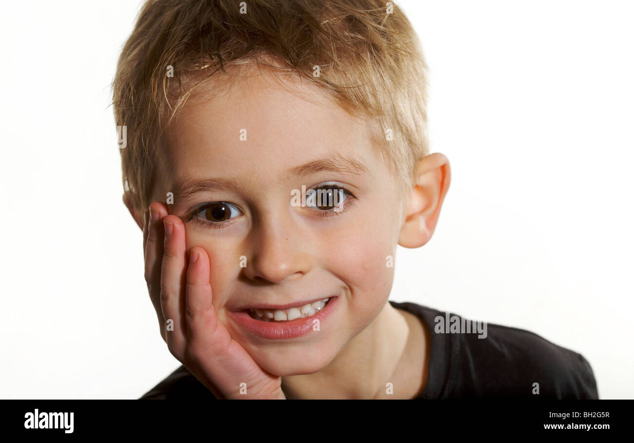 Young boy happy smiling angry shouting screaming sad scared terrified ...