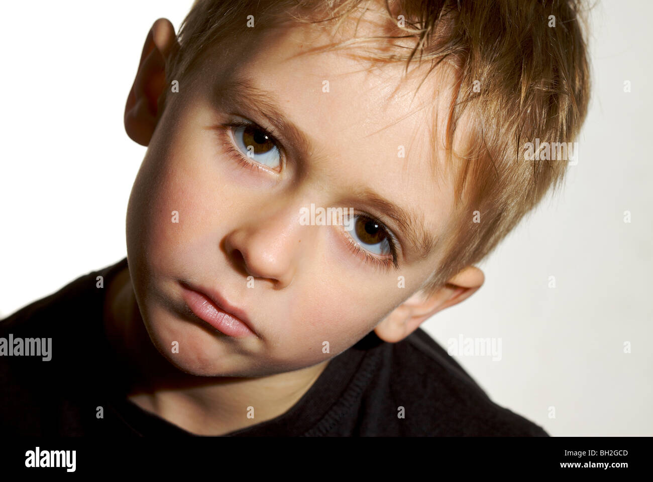 Young boy happy smiling angry shouting screaming sad scared terrified ...