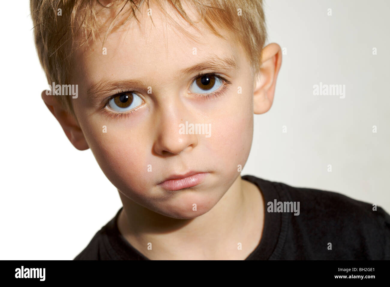 Young boy happy smiling angry shouting screaming sad scared terrified ...