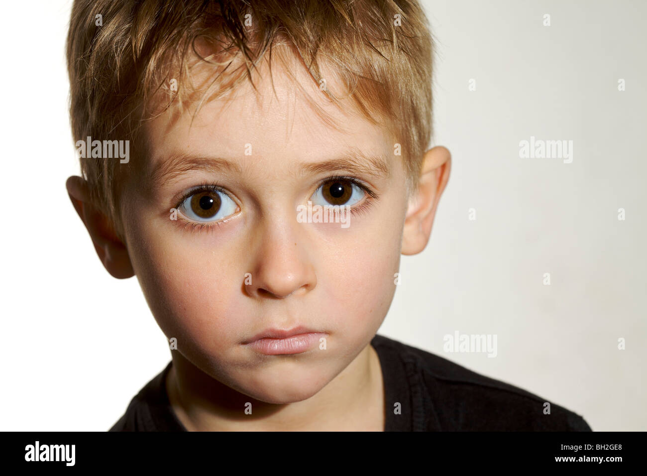 Young boy happy smiling angry shouting screaming sad scared terrified ...