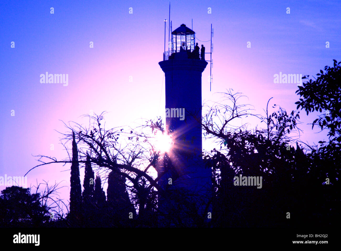 Old Lighthouse of Colonia del Sacramento. Uruguay, South America Stock ...