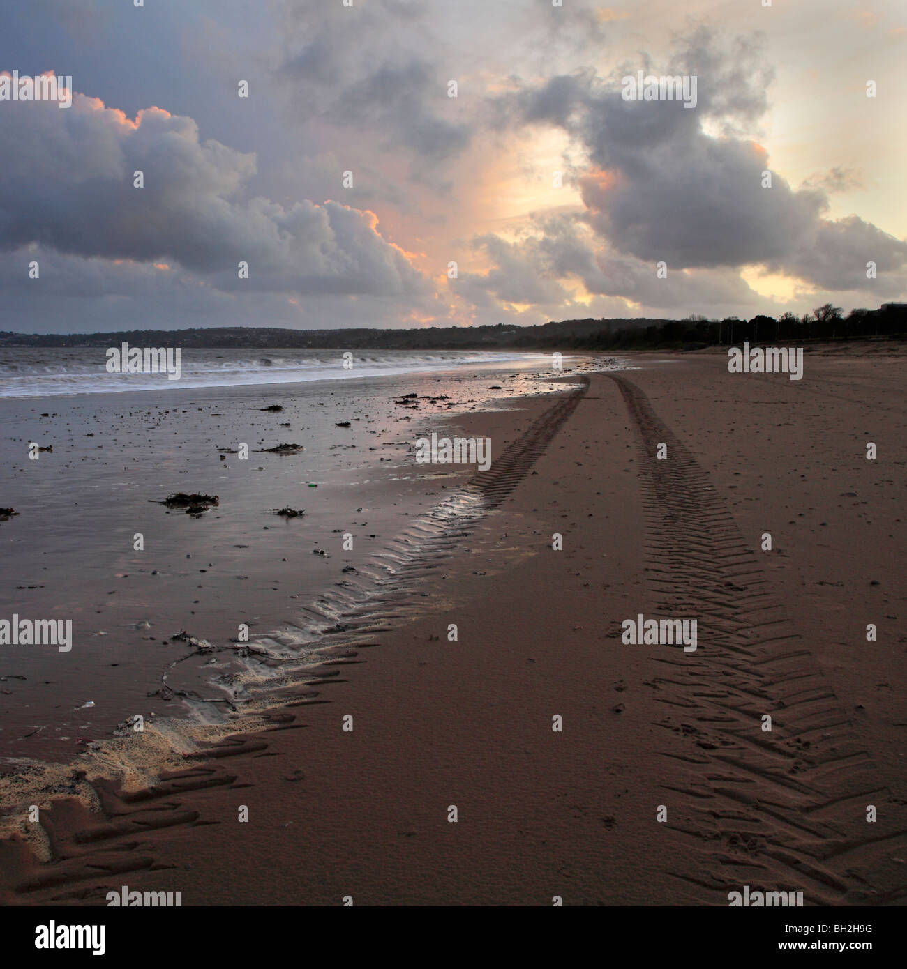 Swansea Bay Sunset, Swansea Wales, UK Stock Photo - Alamy