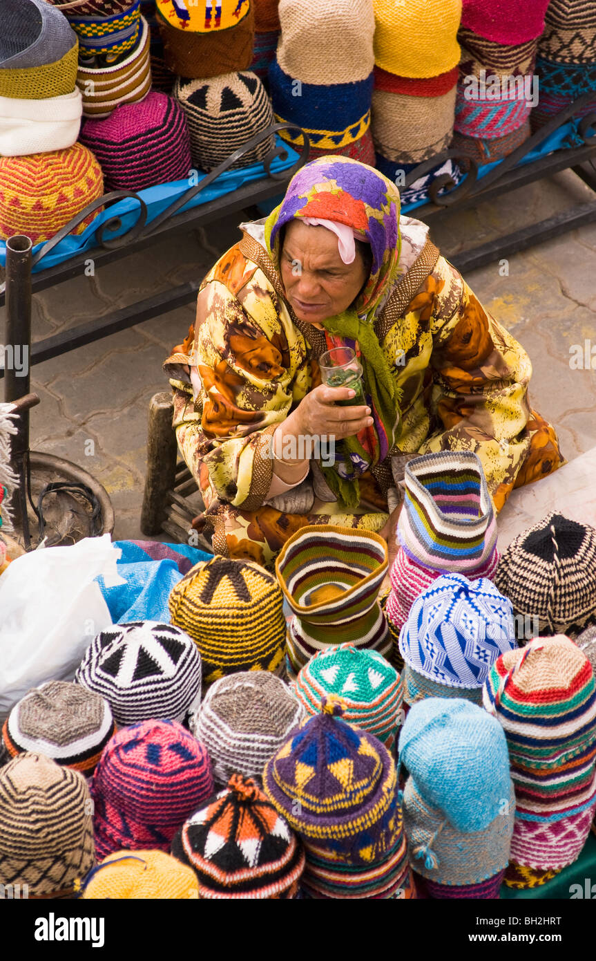 Tea marrakech market hi-res stock photography and images - Alamy