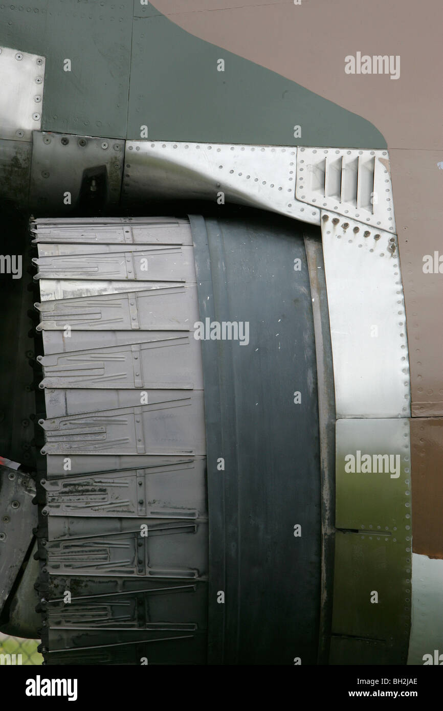 JET FIGHTER AIRCRAFT FUSELAGE RESTORATION MUSEUM Stock Photo - Alamy