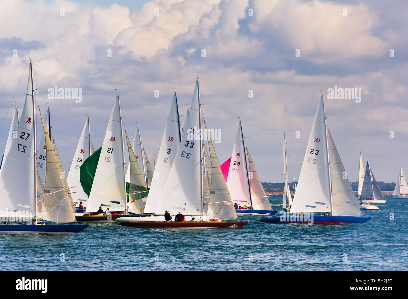 Cowes regatta week hi-res stock photography and images - Alamy