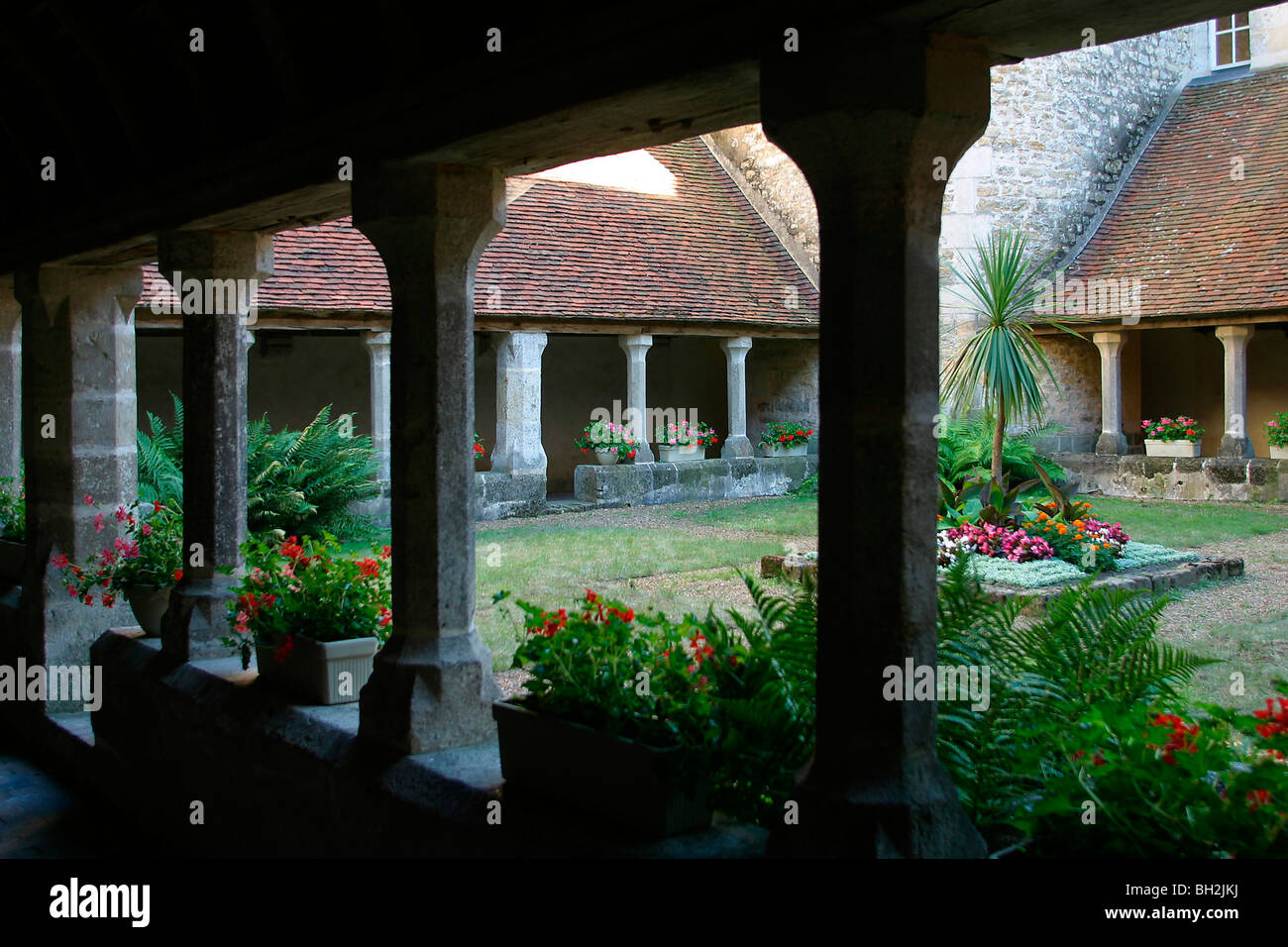 Cloister saint francois convent 17th century hi-res stock photography ...