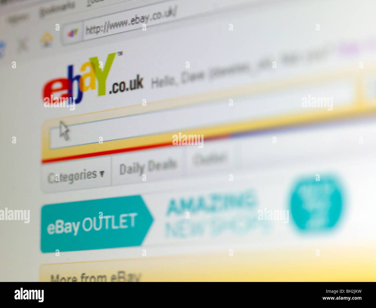 Ebay auction site hi-res stock photography and images - Alamy
