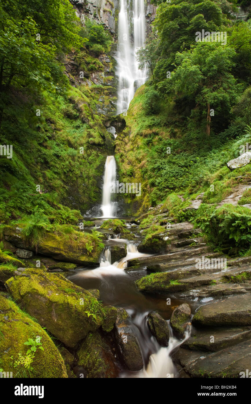 Pistyll Rhaeadr waterfall Stock Photo - Alamy