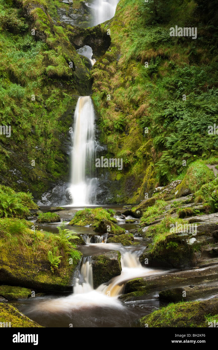 Pistyll Rhaeadr waterfall Stock Photo - Alamy