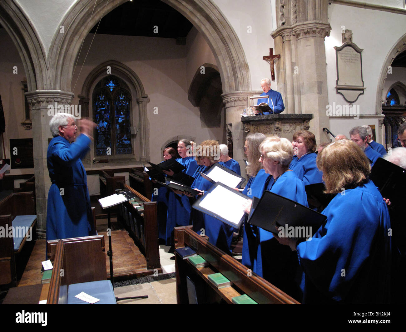 Singing Hymn Church England High Resolution Stock Photography and ...