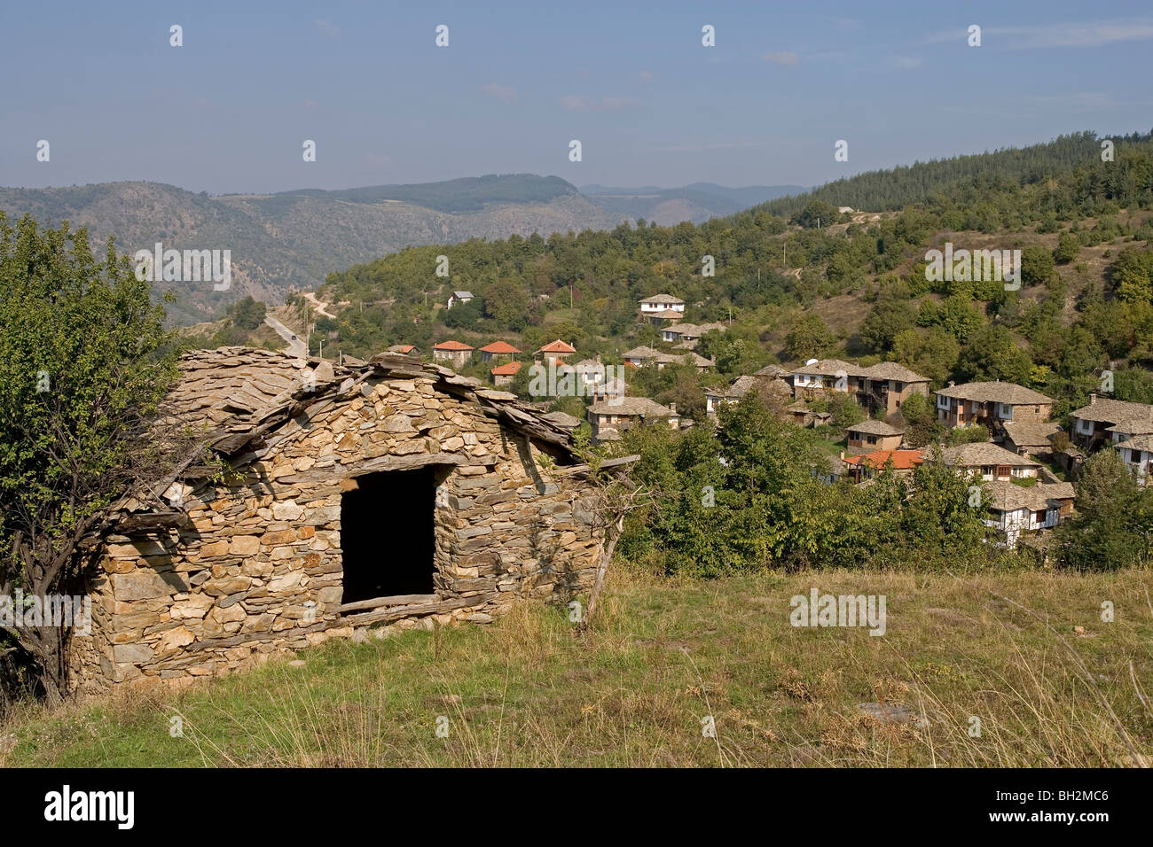 Bulgaria,Leshten Village,Rhodopes Mountains Stock Photo - Alamy
