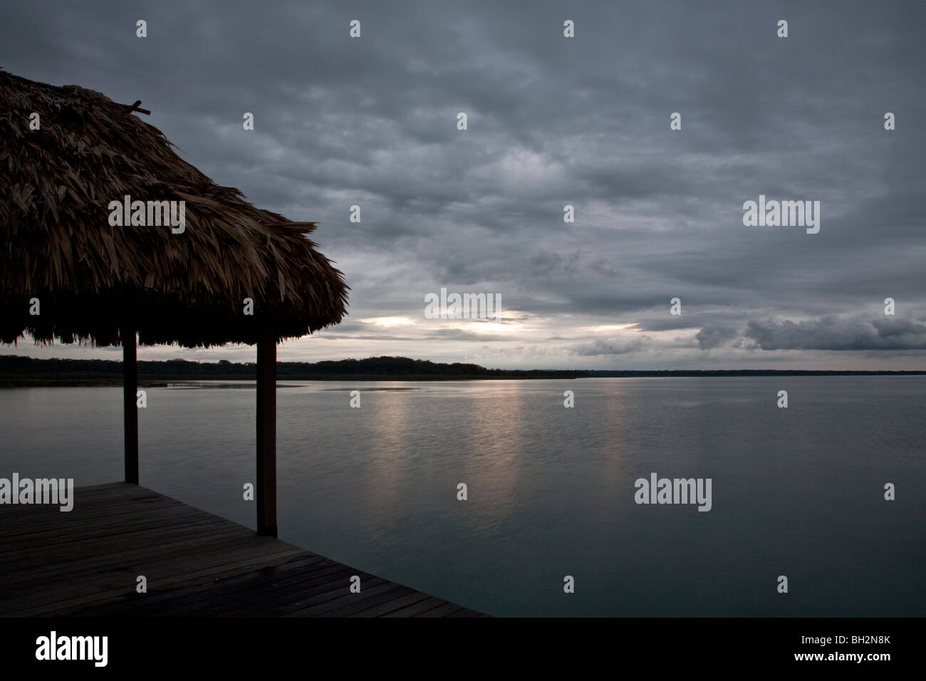 Lake Peten Itza, El Remate, Guatemala Stock Photo - Alamy