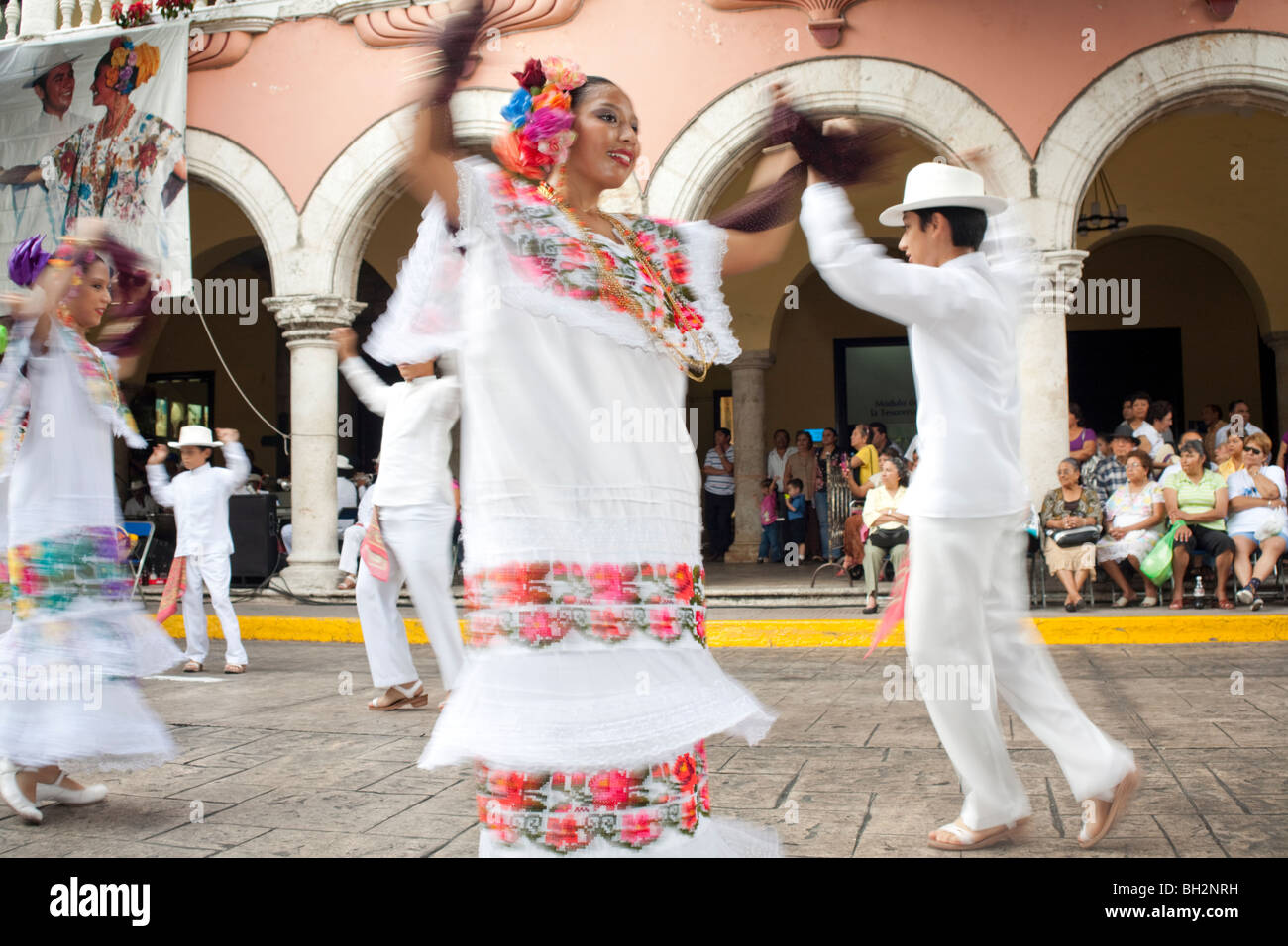 Mexican Traditional Clothes Yucatan High Resolution Stock Photography ...