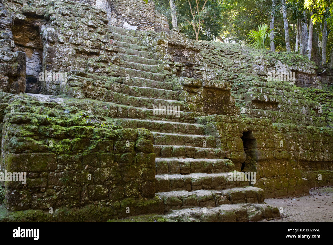 El Mundo Perdido, The Lost World construction at Tikal Archaeological ...