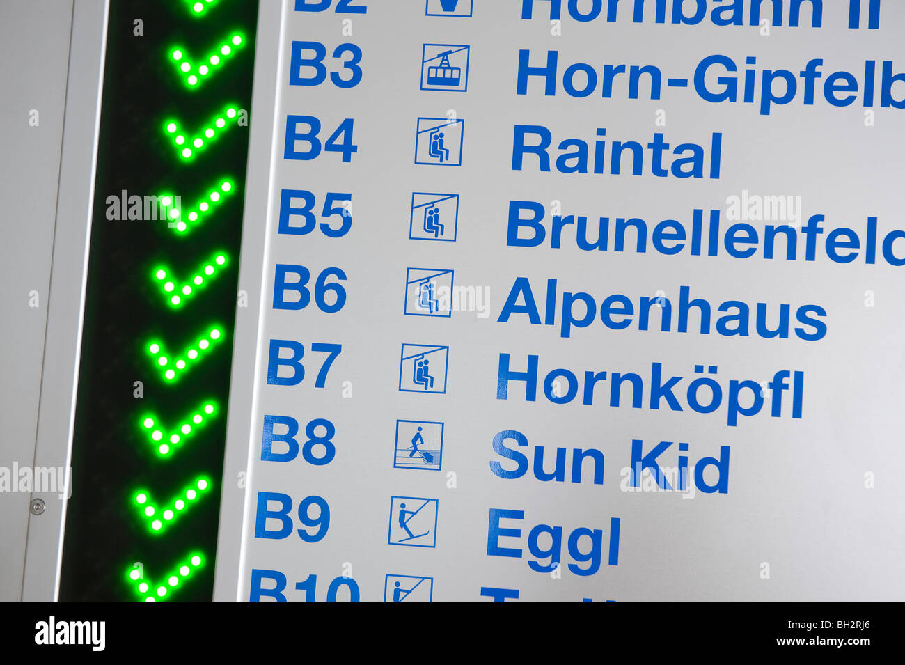 Austrian information sign hi-res stock photography and images - Alamy