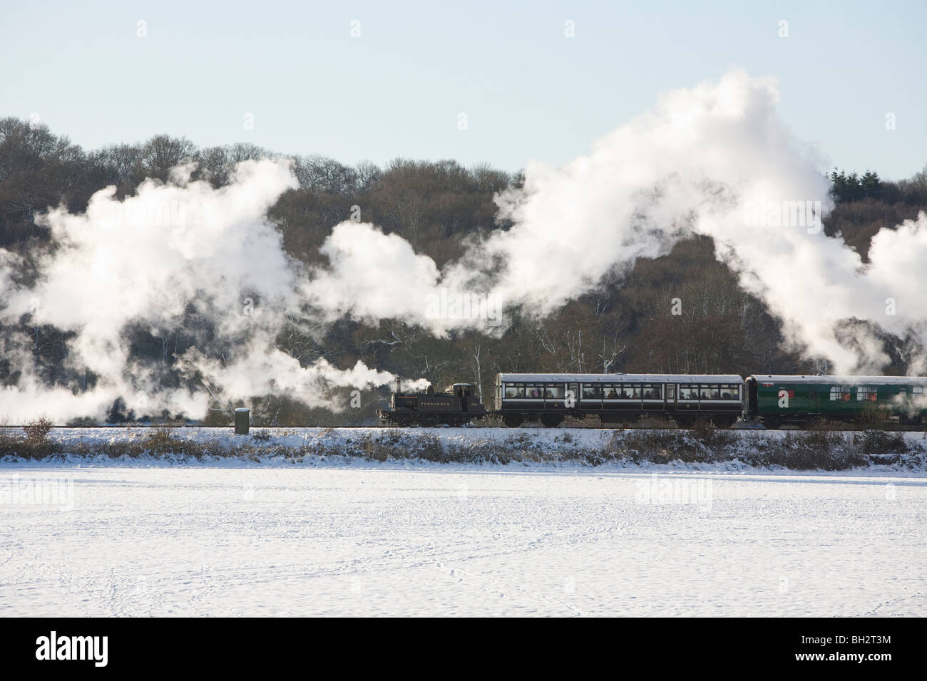 Bluebell railway snow hi-res stock photography and images - Alamy