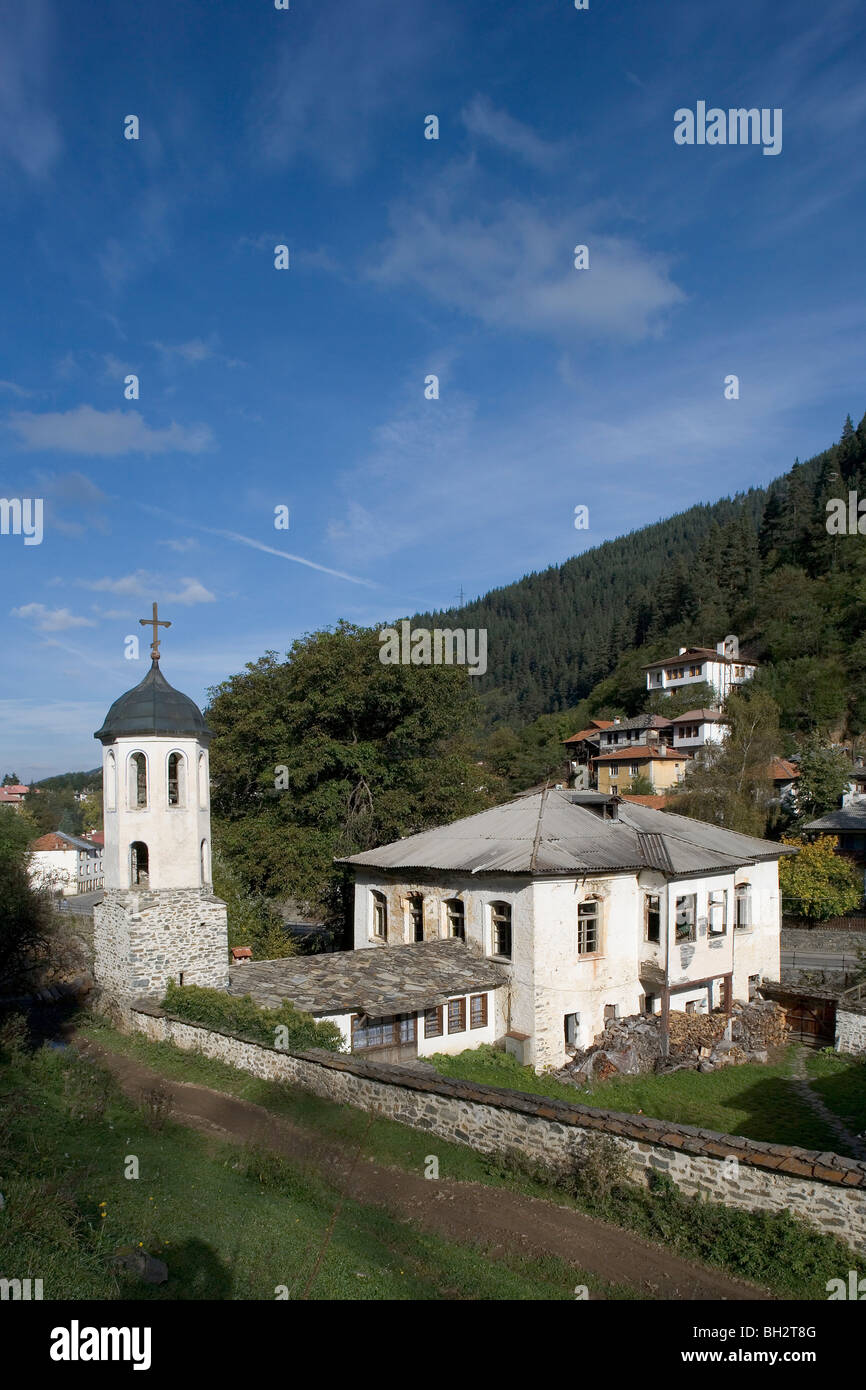Bulgaria,Rhodopes Mountains,Chiroka Laka,(Siroka Laka Stock Photo - Alamy