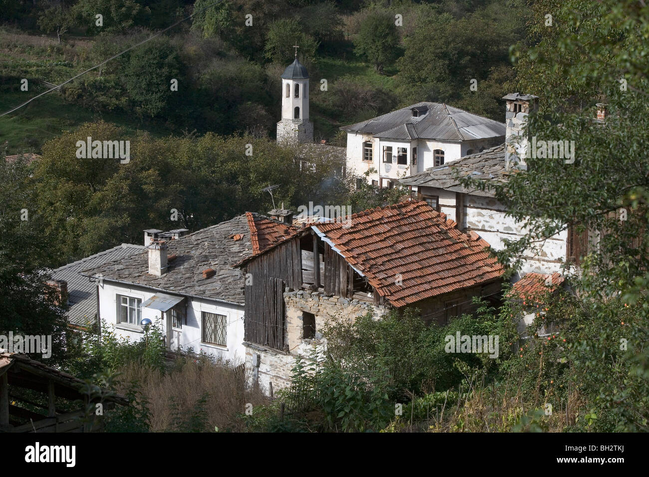 Bulgaria,Rhodopes Mountains,Chiroka Laka,(Siroka Laka Stock Photo - Alamy