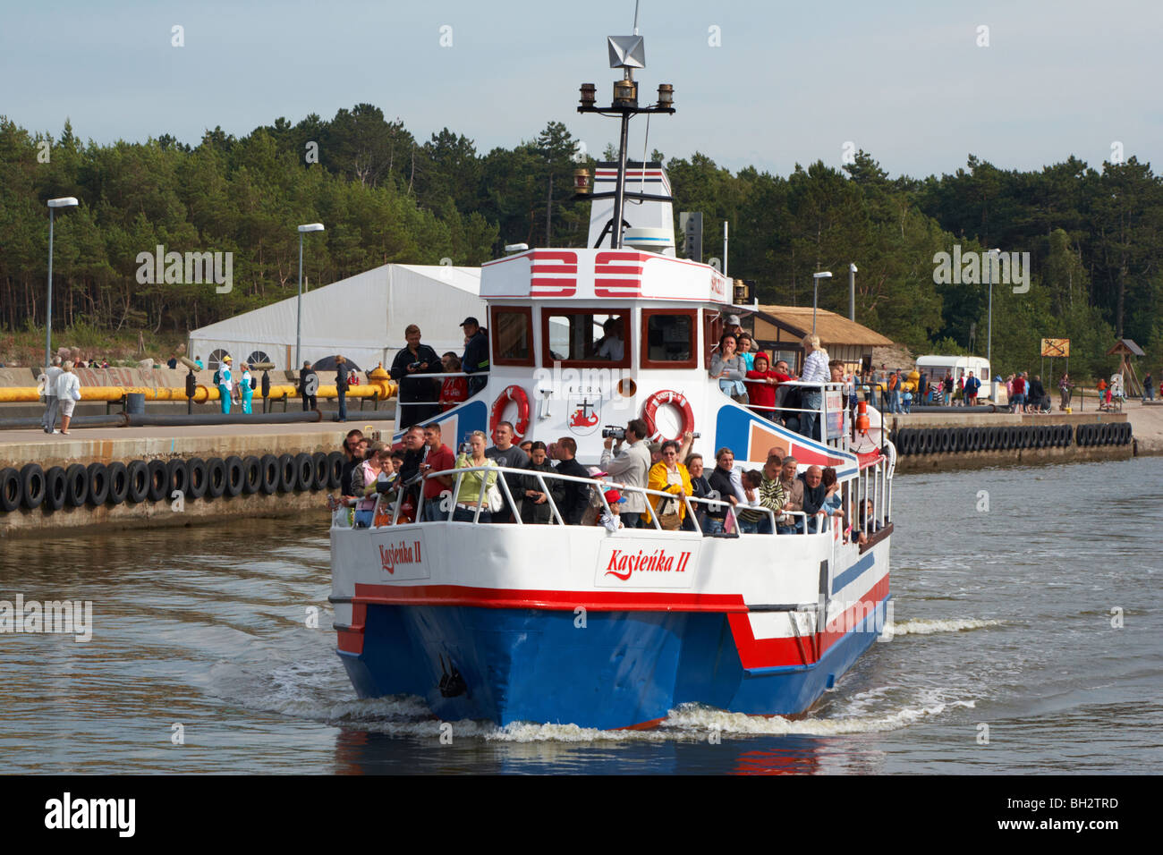 cruise ship, Baltic Sea, Poland Stock Photo - Alamy