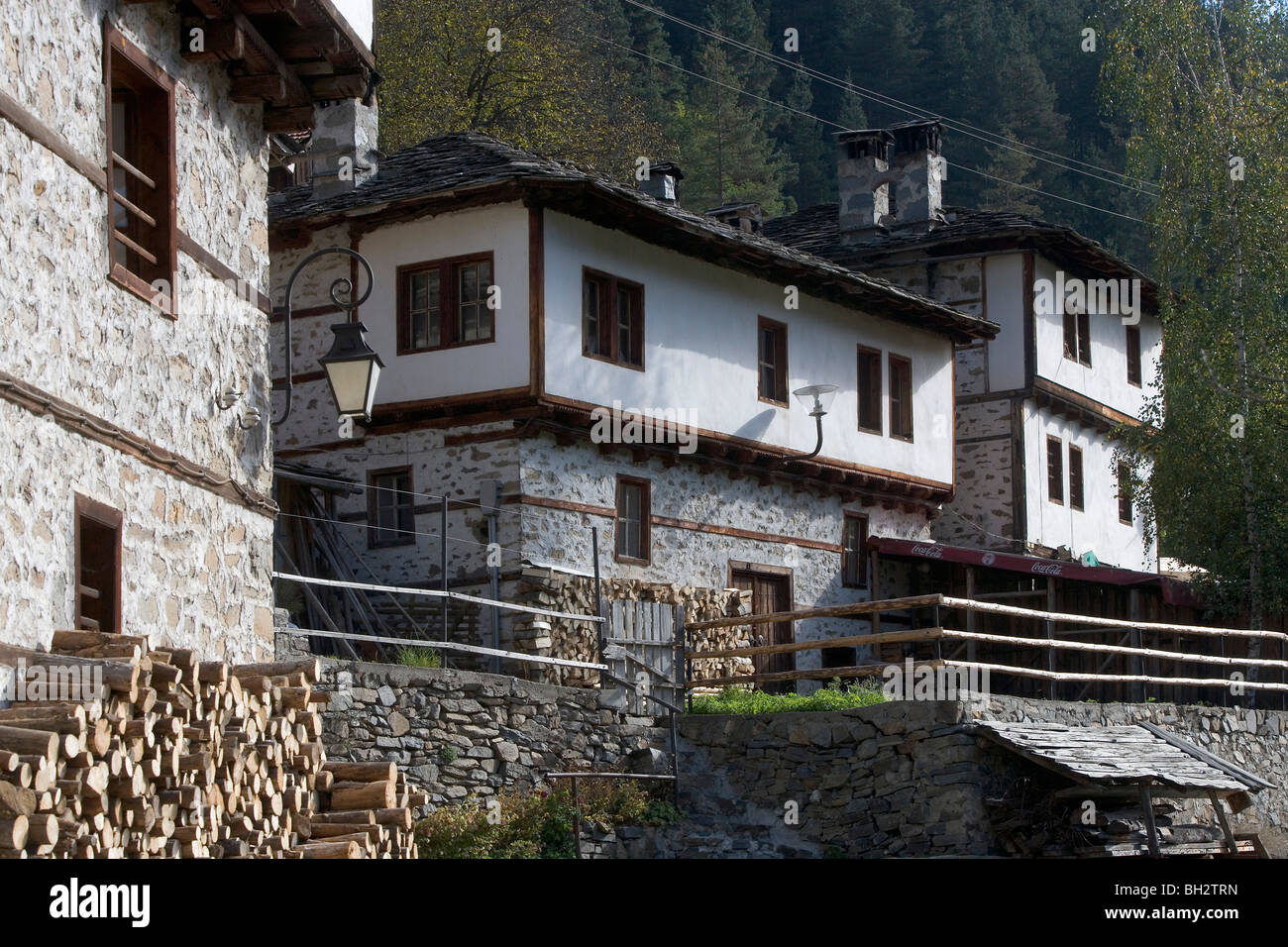 Bulgaria,Rhodopes Mountains,Chiroka Laka,(Siroka Laka Stock Photo - Alamy