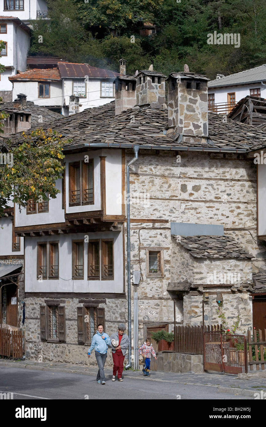 Bulgaria,Rhodopes Mountains,Chiroka Laka,(Siroka Laka Stock Photo - Alamy