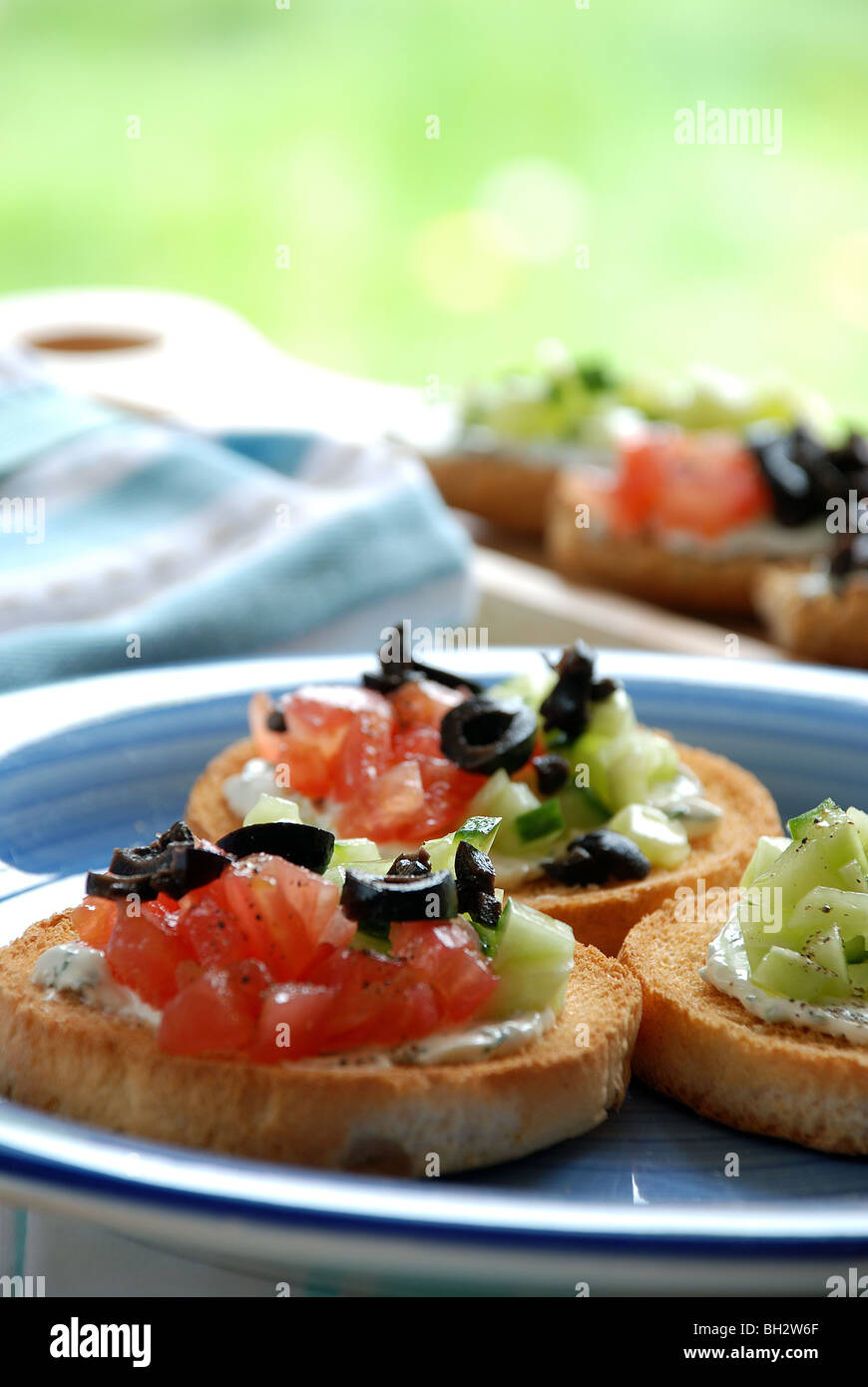 Canapes with cheese hi-res stock photography and images - Alamy
