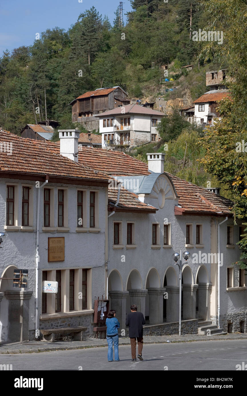 Bulgaria,Rhodopes Mountains,Chiroka Laka,(Siroka Laka Stock Photo - Alamy