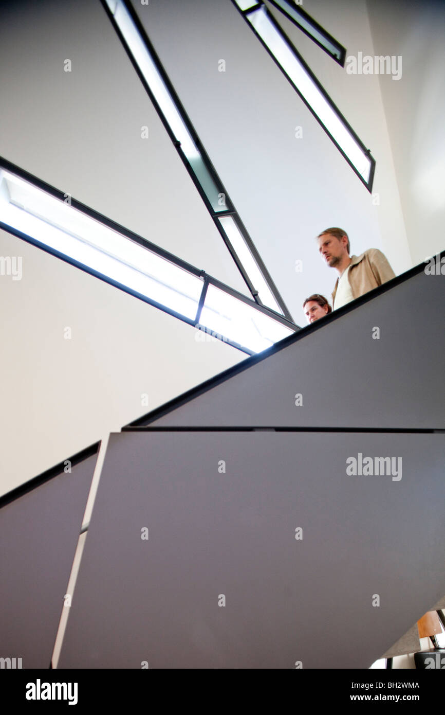 Staircase inside the Jewish Museum, Berlin, Germany Stock Photo - Alamy