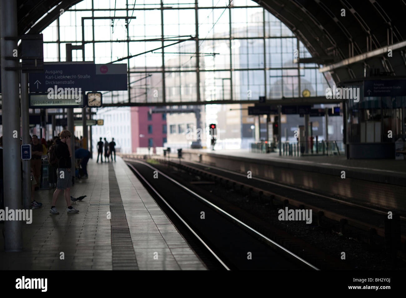 Alexanderplatz railway station. Berlin, Germany Stock Photo - Alamy