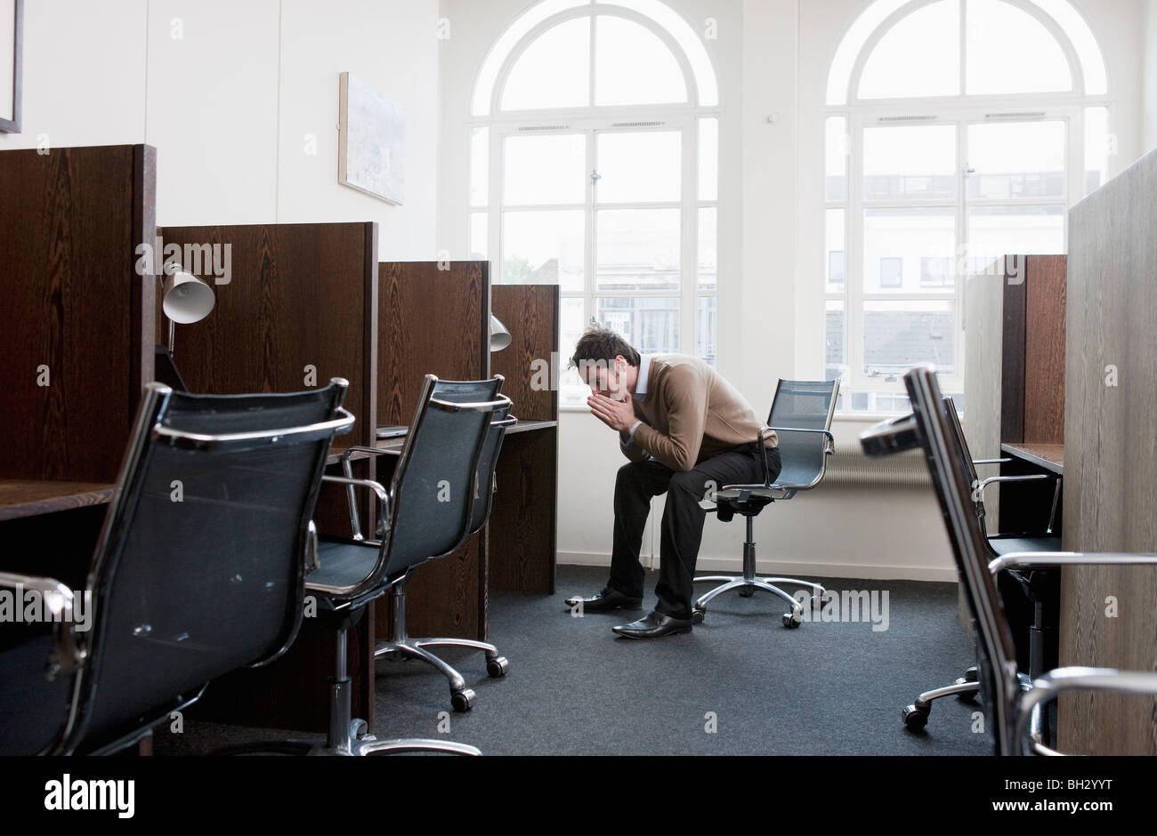 Full Body View Male Nervous High Resolution Stock Photography and ...