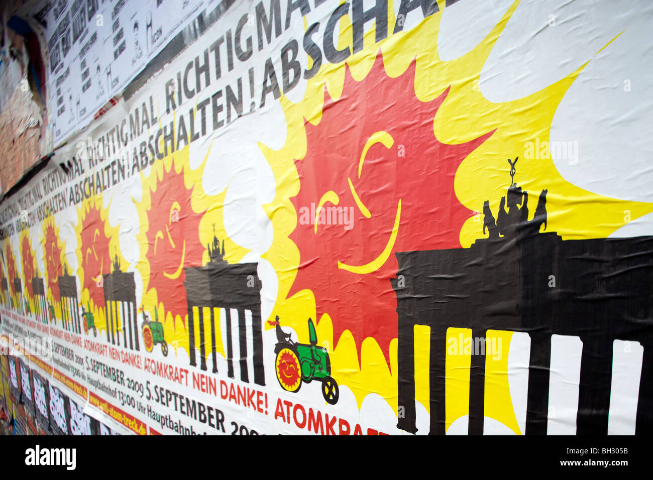 Anti atom posters on a wall hi-res stock photography and images - Alamy