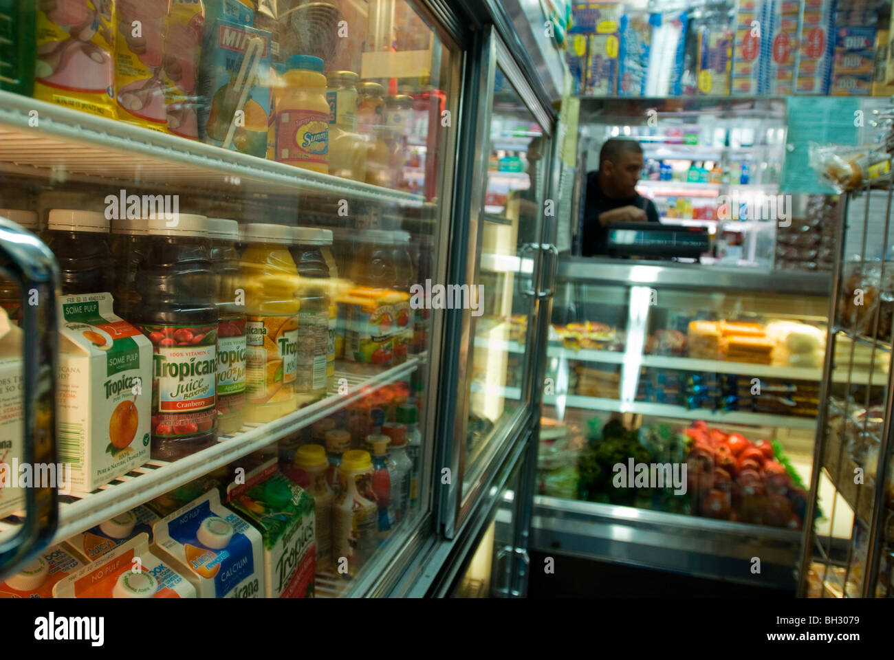 A Dominican bodega in the Washington Heights neighborhood of New York ...