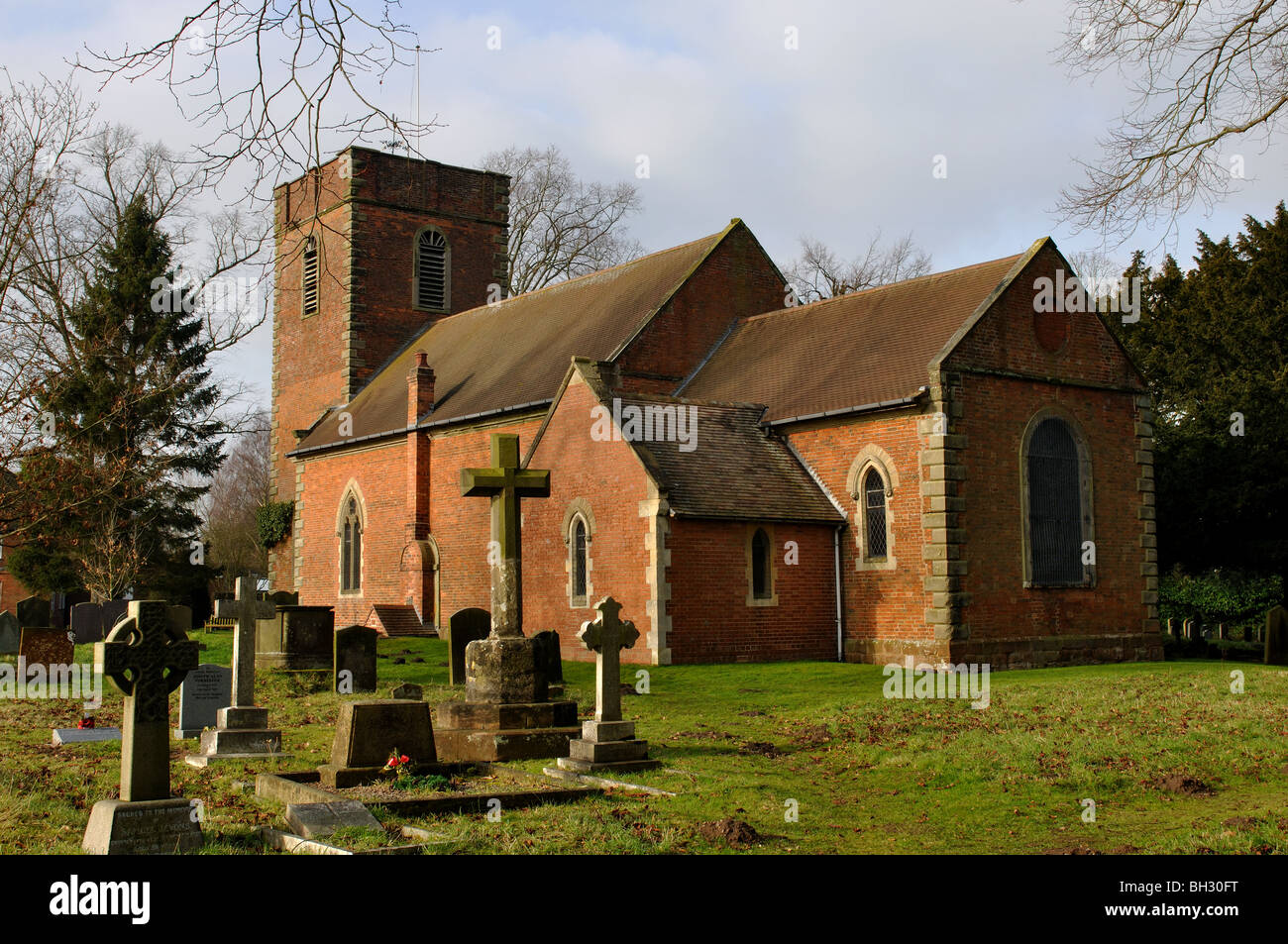 St. Swithin`s Church, Barston, West Midlands, England, UK Stock Photo ...