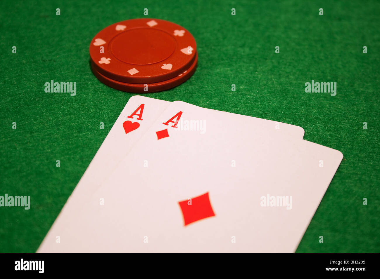 A pair of aces hi-res stock photography and images - Alamy