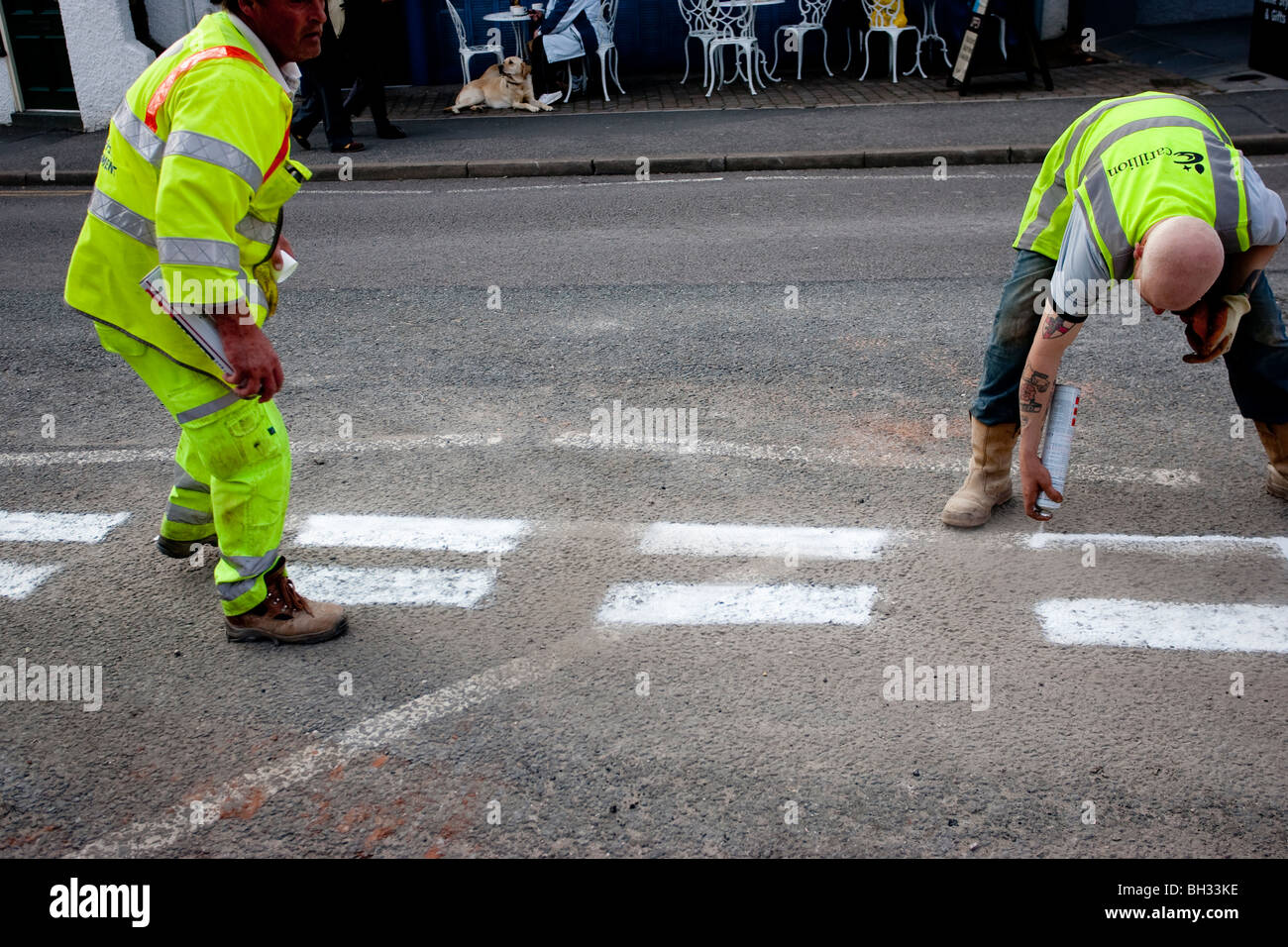 Alfred McAlpine Traffic Management Services Ltd Stock Photo - Alamy