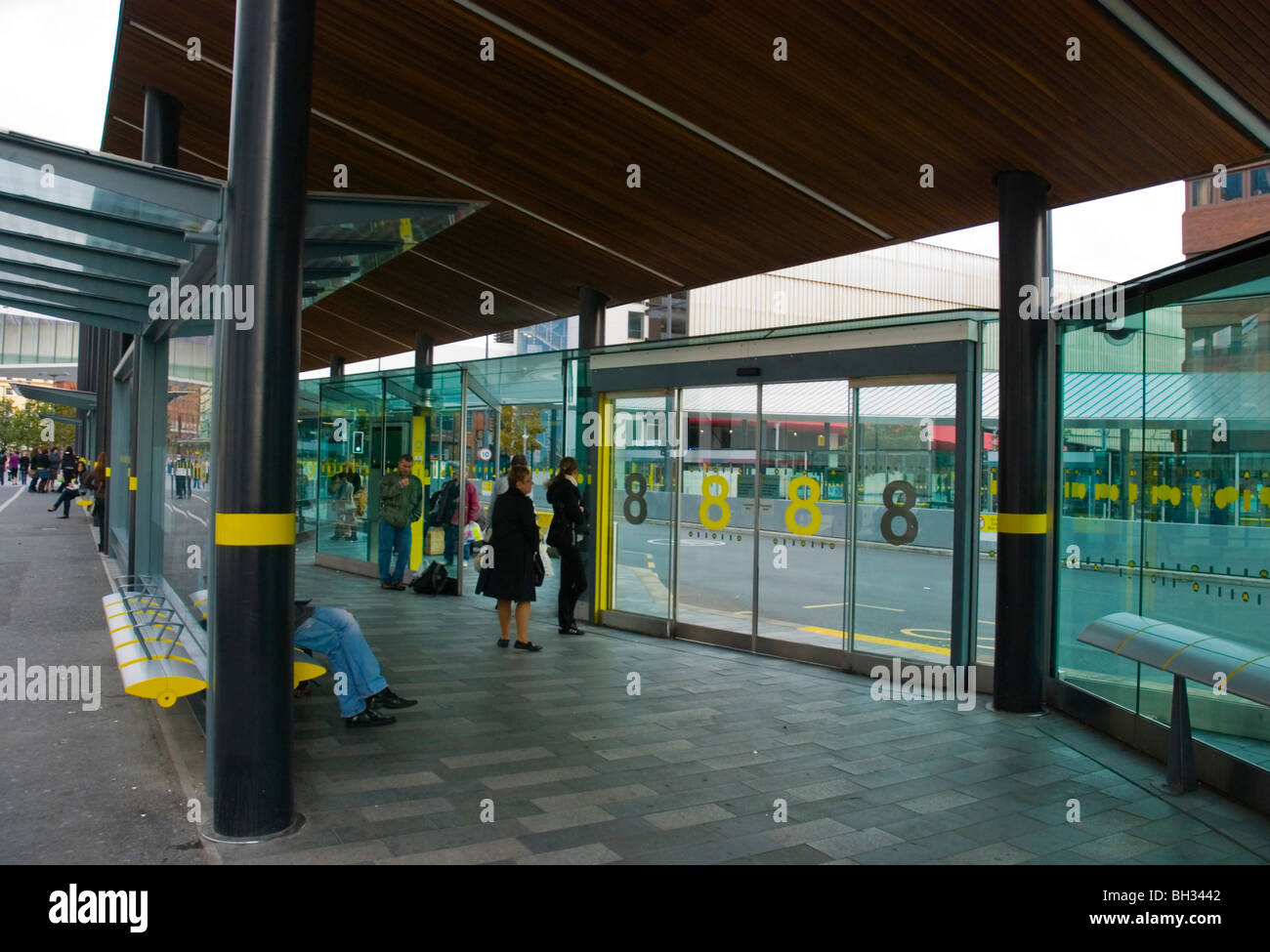Liverpool one bus station hi-res stock photography and images - Alamy
