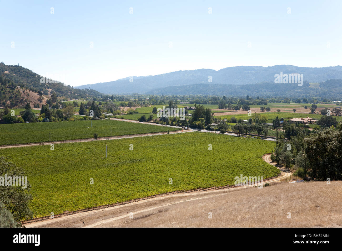 Wine Country, Nappa Valley in California, USA Stock Photo - Alamy