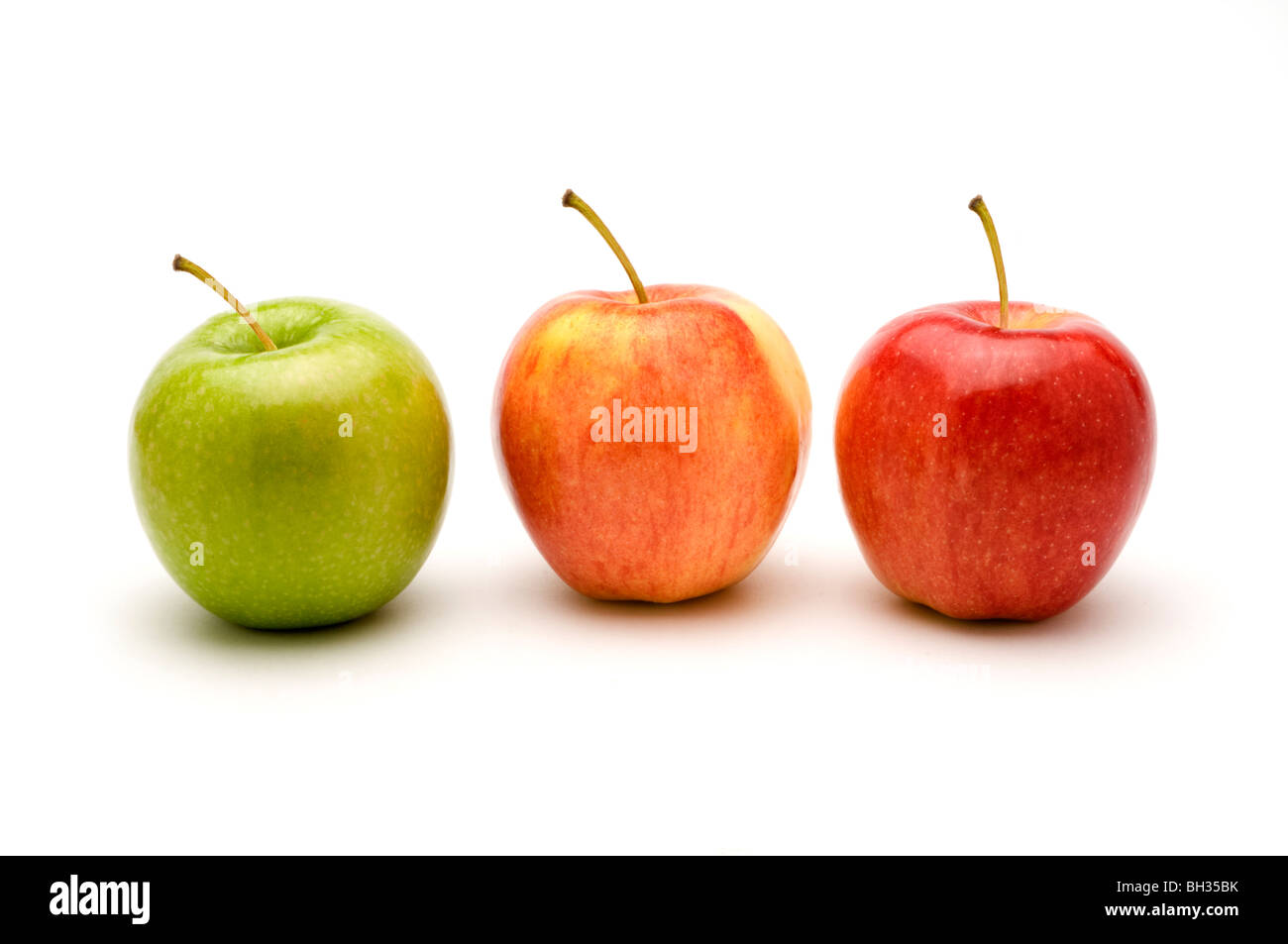 Red small apples on Cut Out Stock Images & Pictures - Alamy