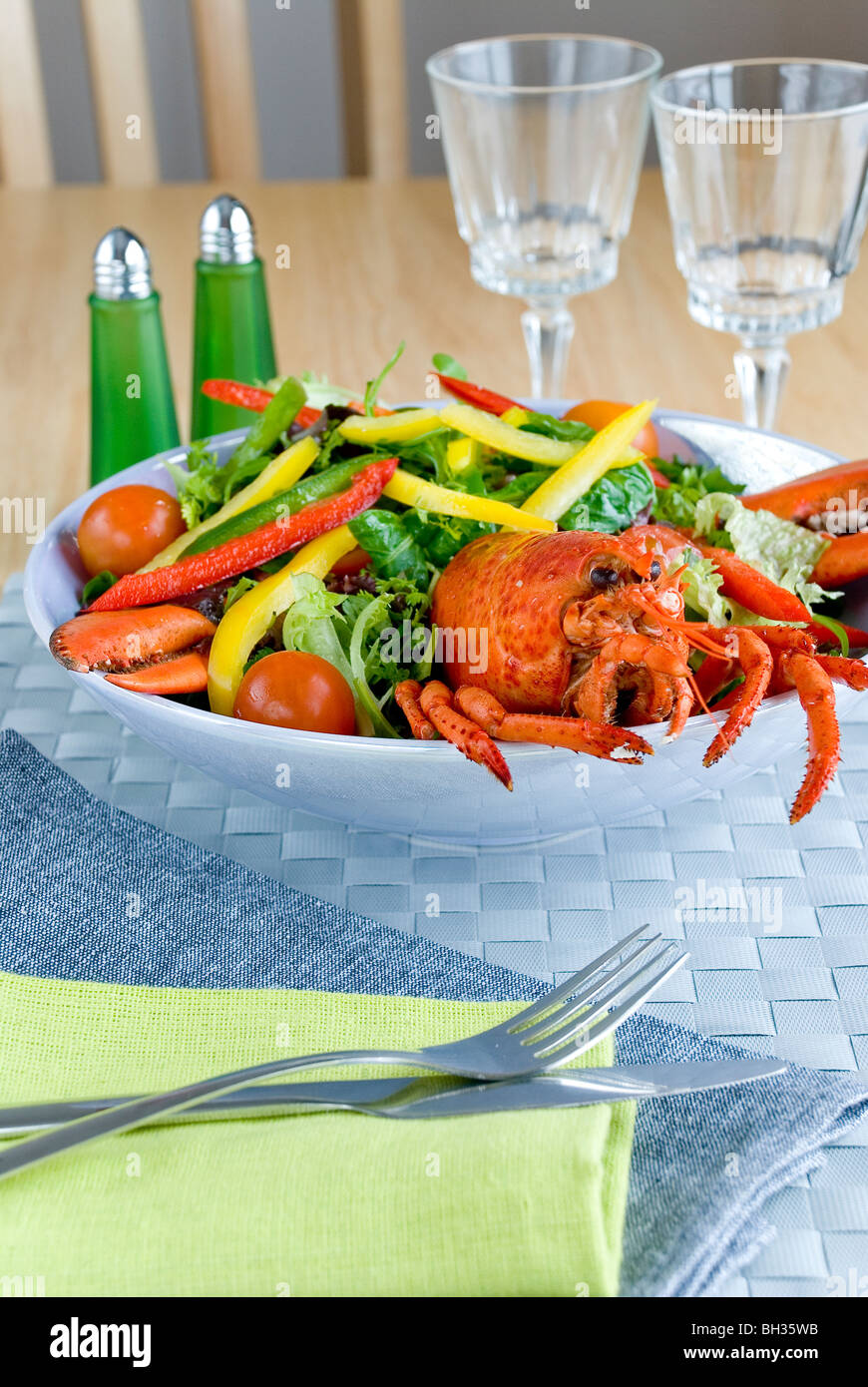 Posh salad hi-res stock photography and images - Alamy