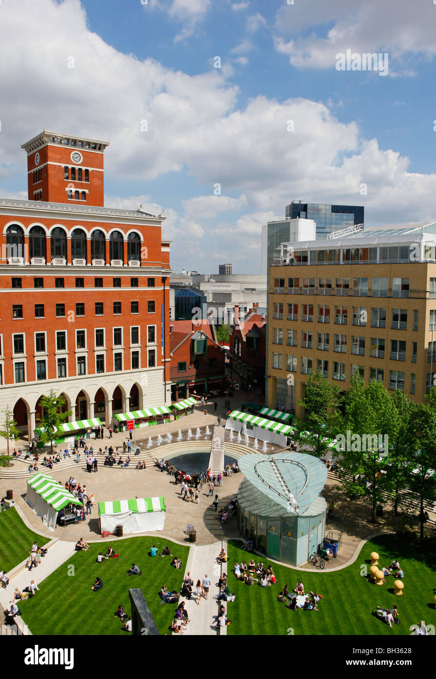 The Farmers Market at Brindleyplace, Birmingham UK Stock Photo - Alamy
