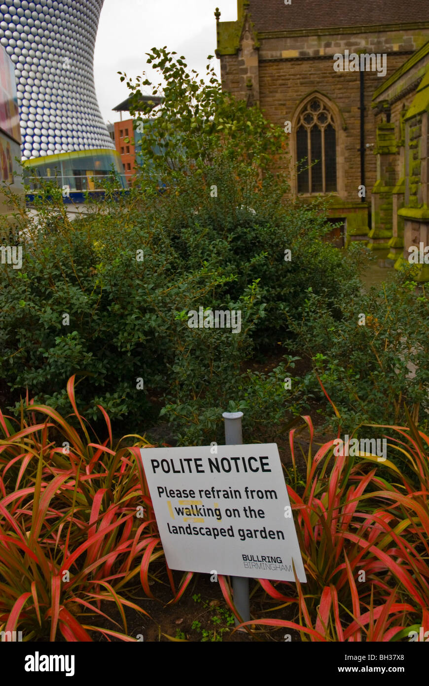 Garden warning signs hi-res stock photography and images - Alamy