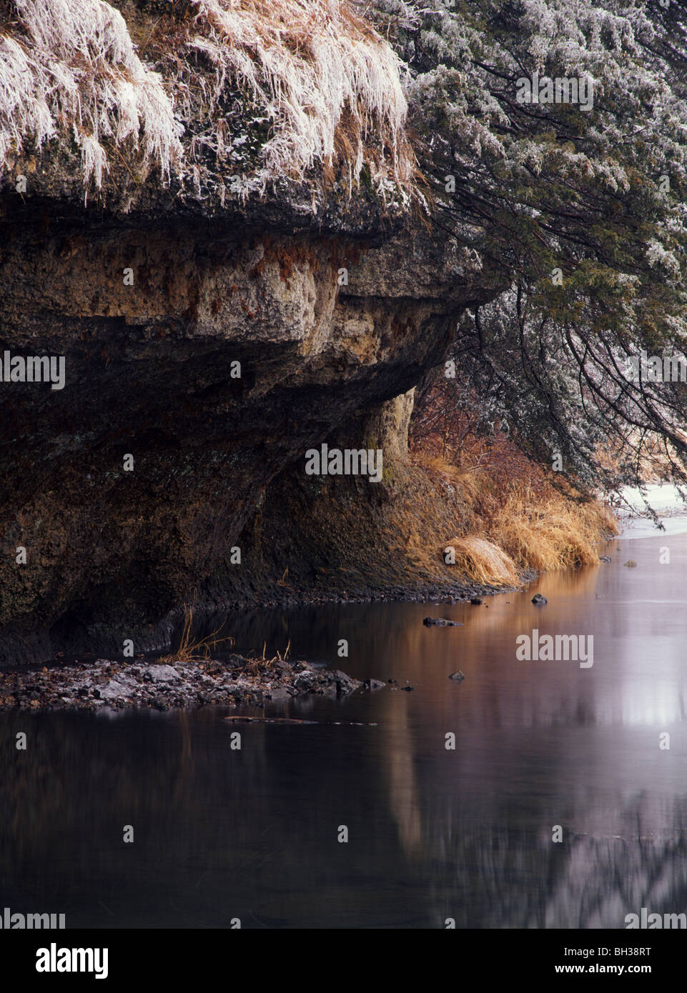 Steamboat Rock and Turkey River, Turkey River Wildlife Area, Howard ...