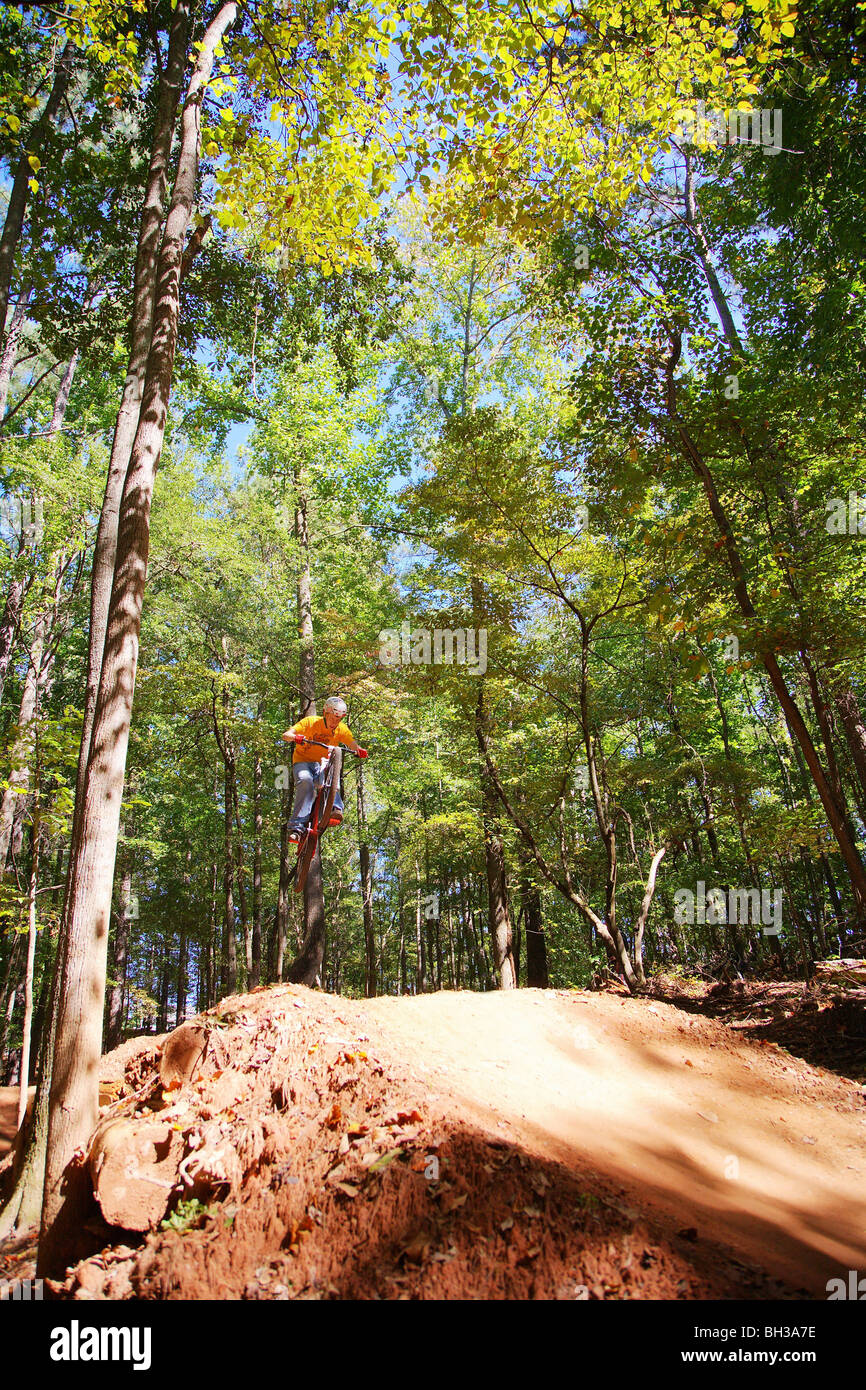 Leaping on the bike hi-res stock photography and images - Alamy